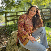 Amy & Ella. Recycled Saris Into Kimonos, Dresses, Skirts and more.